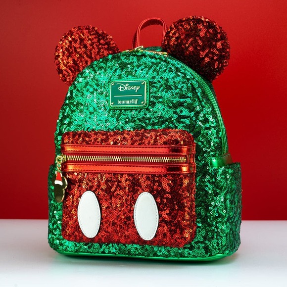 Loungefly | Bags | Loungefly Holiday Exclusive Tis The Season Red And ...